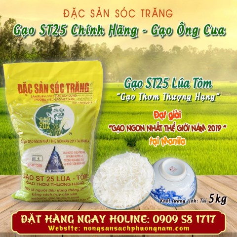 ong cua lua ruong st25 rice - Provider, Supplier, Manufacturer ong cua ...