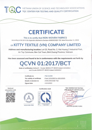 VN New One-Brand Non Woven Co.,Ltd | Vietnam Yellow Pages